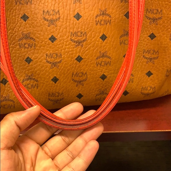 MCM | Bags | Authentic Mcm Tote And Mini Purse Set | Poshmark